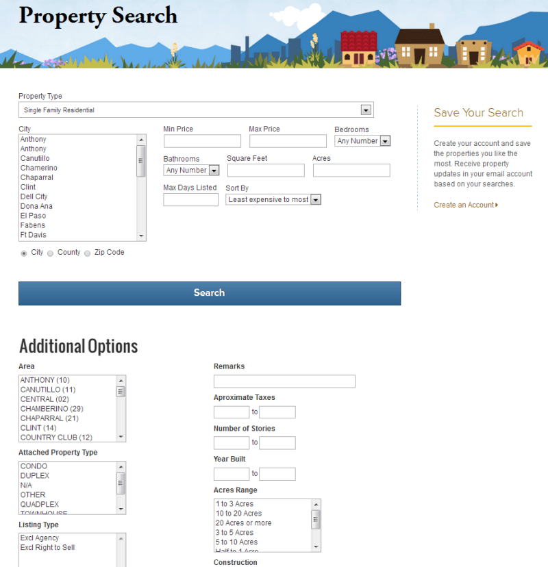 IDX Broker Platinum - Customize Your IDX Broker Advanced Search