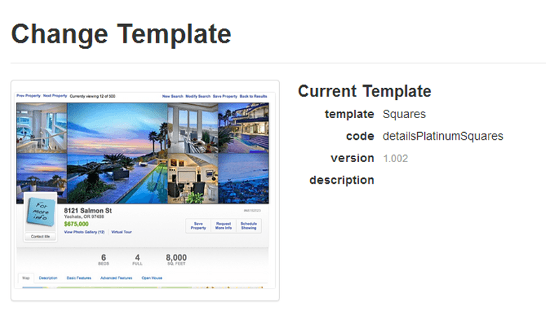 IDX Broker Platinum - Multiple Design (Layout) Options